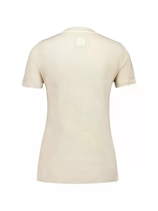 120% Lino V-neck T-shirt