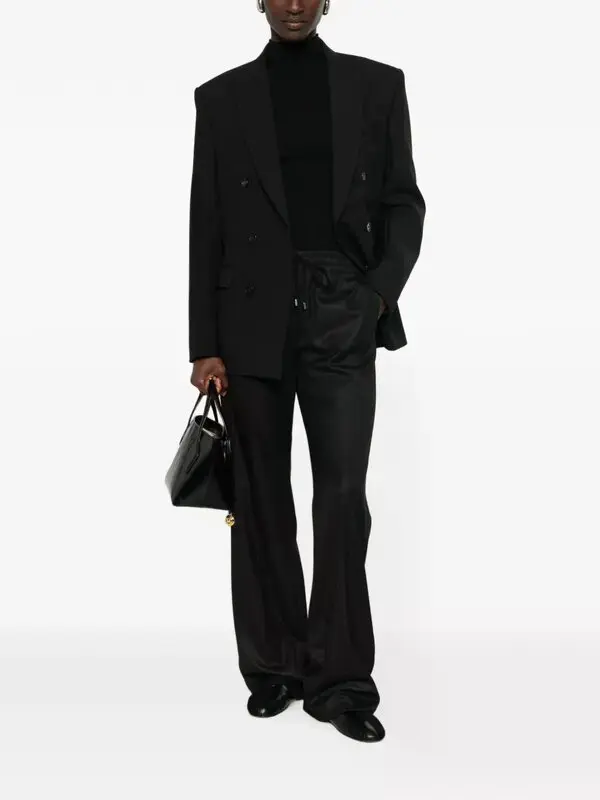 ERMANNO FIRENZE Drawstring-waist Tailored Trousers