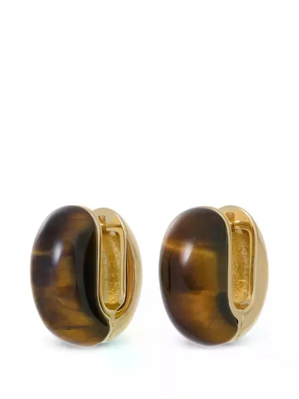 ROXANNE ASSOULIN Simple Stone Chubbie Earrings - Gold