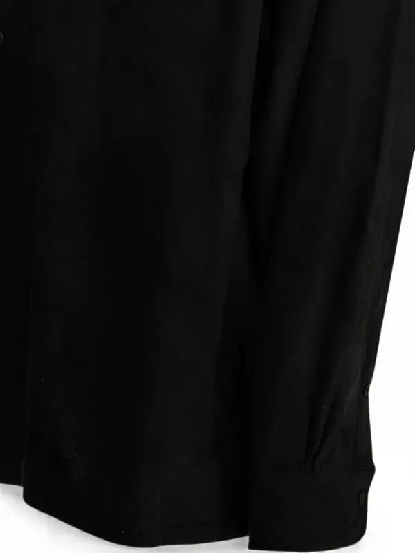 A.PRESSE Long-sleeve Silk Shirt