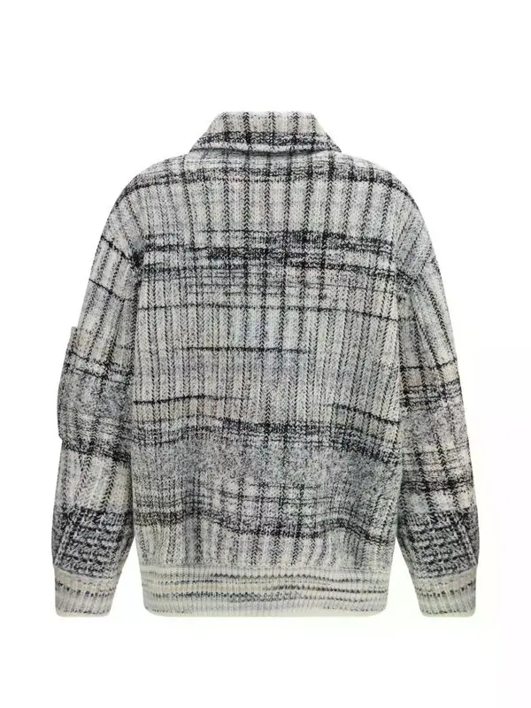 Missoni Oversized Wool-blend Check Bomber