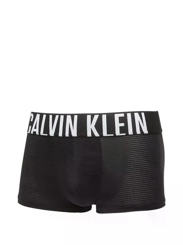 Calvin Klein Logo-waistband Pack Trunks