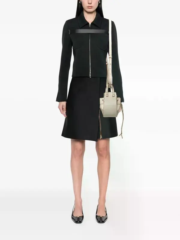 Loewe 2022 Mini Grained Calfskin Hammock Bag Satchel