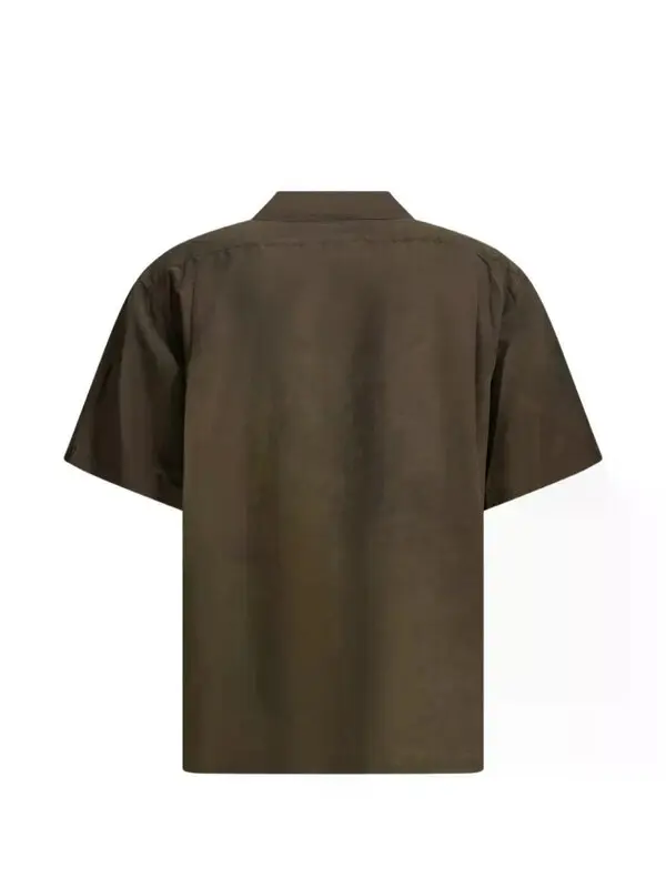 A.PRESSE Natural Dyed Short-sleeve Shirt