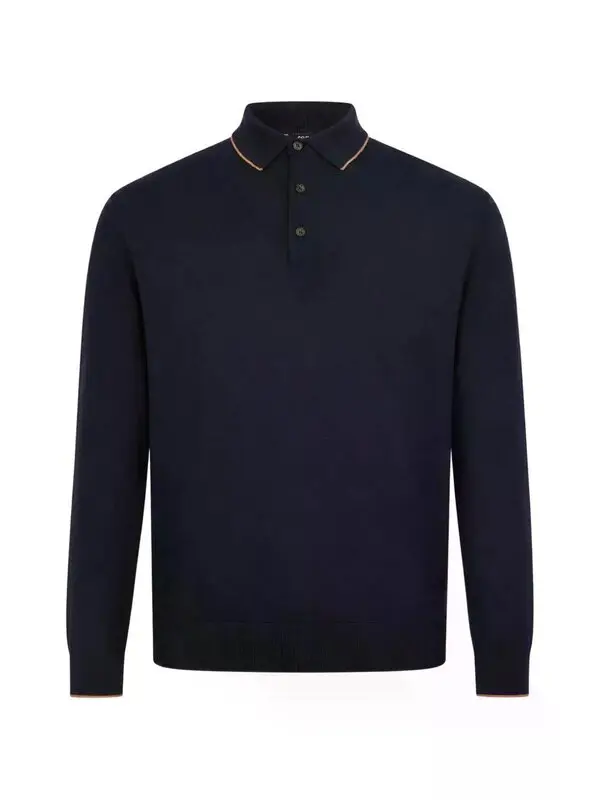 Kiton Long-sleeve Polo Shirt