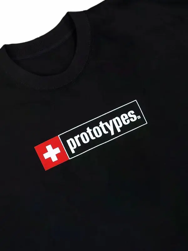 PROTOTYPES Cross Logo Printed T-shirt