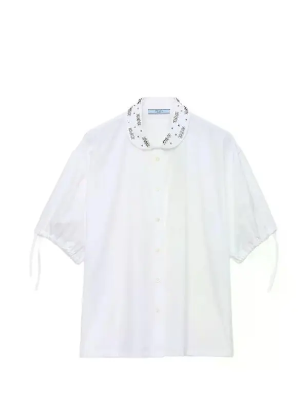 Prada Poplin Shirt - White
