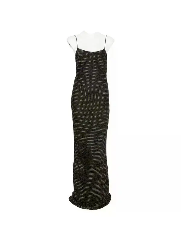 Andamane Ninfea Polka-dot Maxi Dress