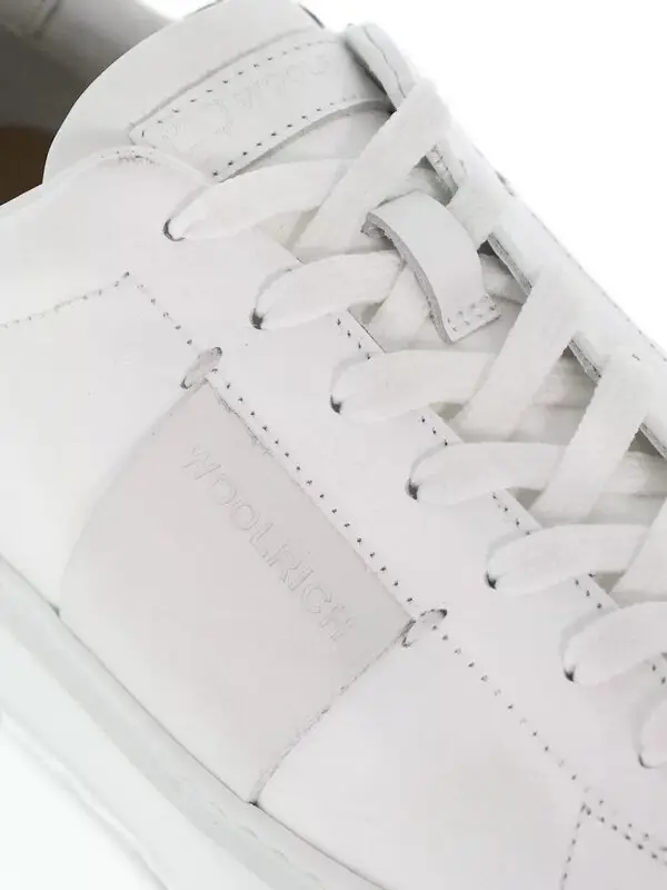 Woolrich Lace-up Leather Sneakers