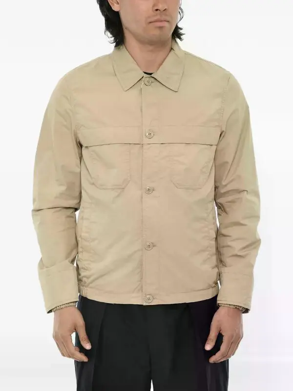 Woolrich Four-pocket Long-sleeve Jacket - Neutrals