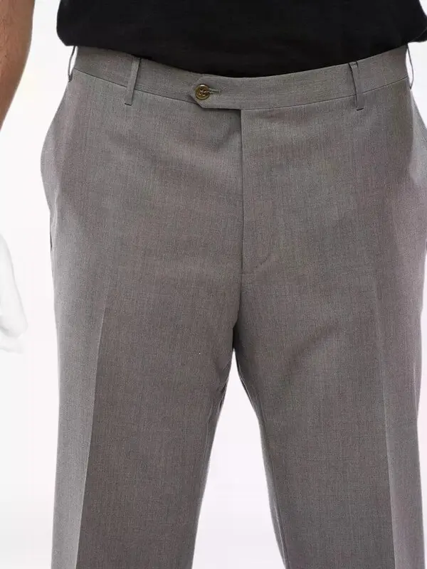 Corneliani Leader Pressed-crease Trousers