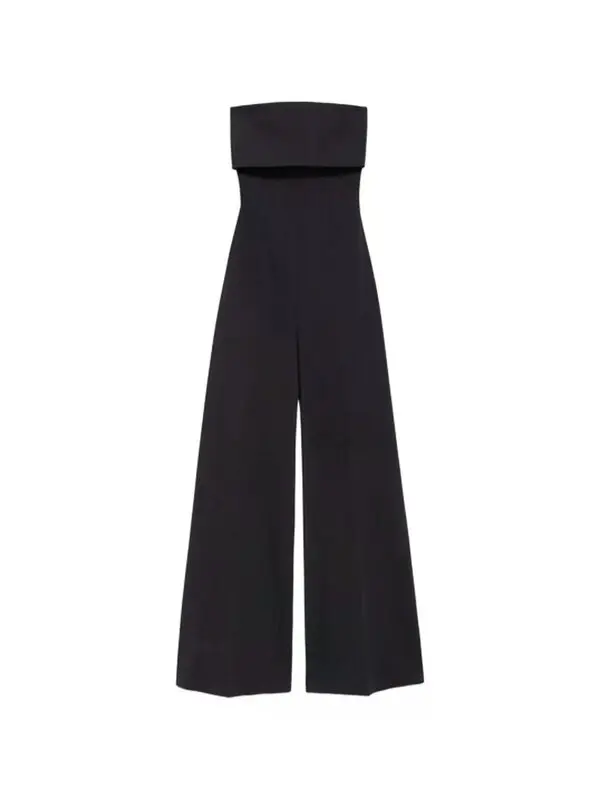 ANIYE BY Strapless Wide-leg Jumpsuit - Black
