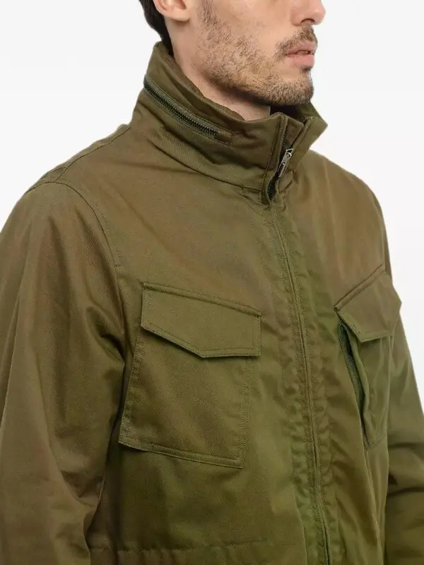 Woolrich Removable-hood Utility Jacket