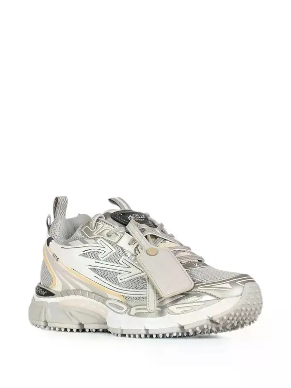 Off-White Be Right Back Zip-tie Sneakers - Grey