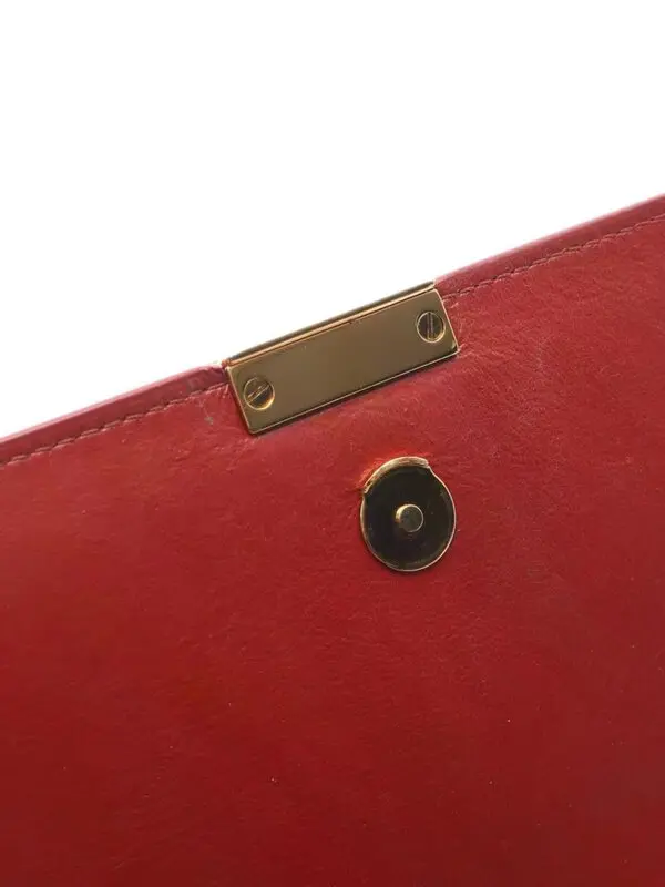 Versace 2010s Greca Goddess Chain Wallet