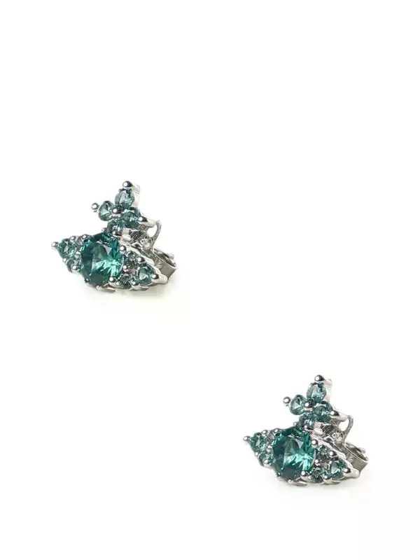 VIVIENNE WESTWOOD Orb Crystal-embellishment Earrings