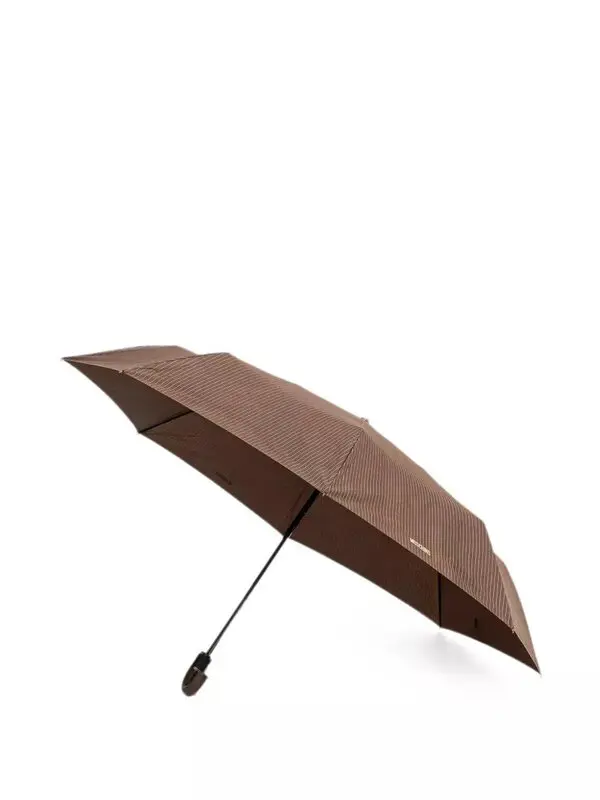 Moschino Pinstripe-print Logo-print Umbrella