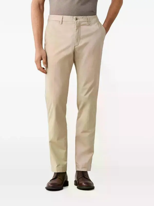 HACKETT LONDON Kensington Textured Canvas Trousers