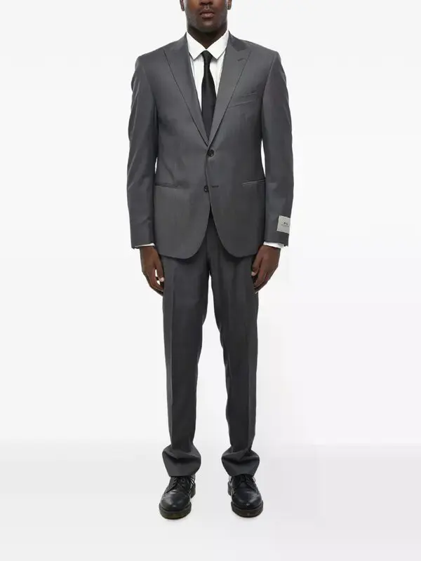 Corneliani Peak-lapel Virgin-wool Suit
