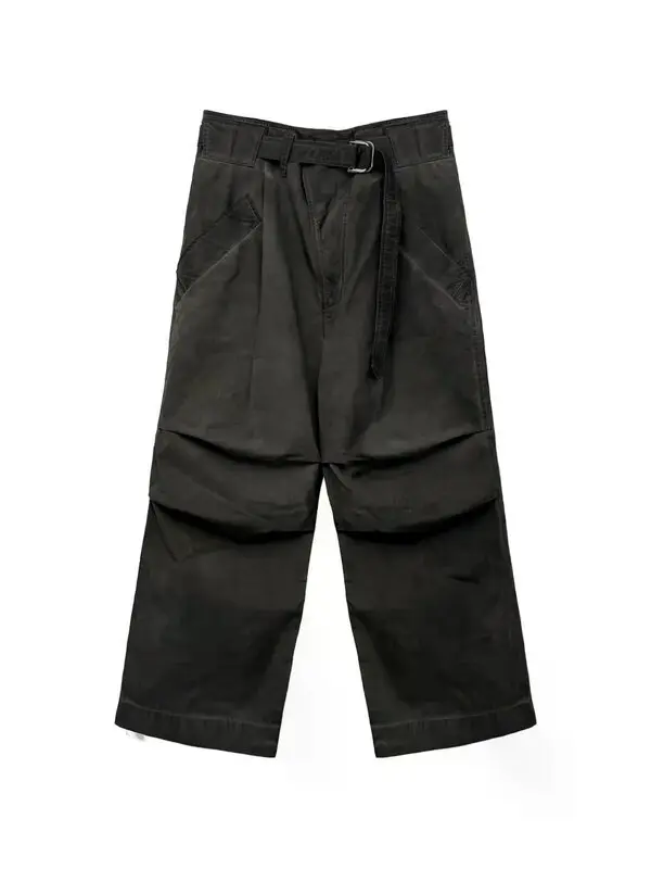 SAN263-1 Taped-belt Trousers