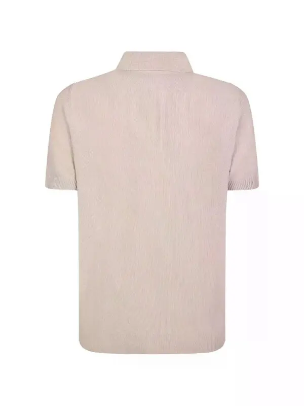 DELL'OGLIO Micropiquet Cotton Polo Shirt