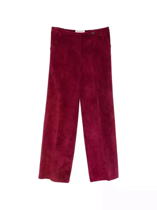 ERMANNO FIRENZE Corduroy-effect Palazzo Pants