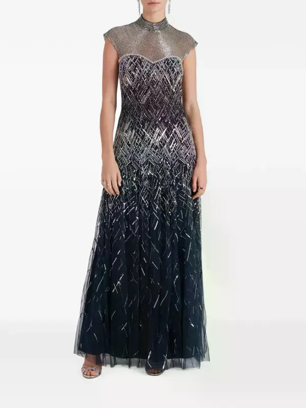 TEMPERLEY LONDON Sequin-embellished Gown