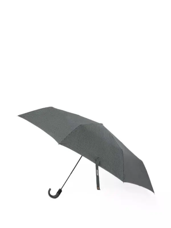 Moschino Pinstripe-print Logo-print Umbrella