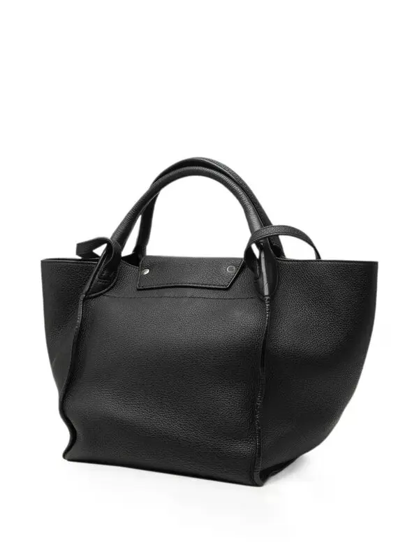 Celine Grained Calfskin Big Bag Satchel - Black