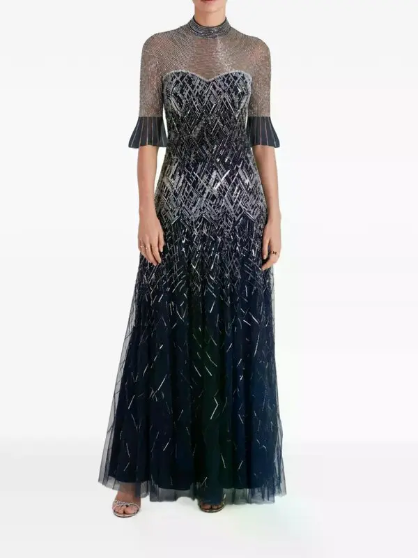 TEMPERLEY LONDON Sequin-embellished Gown