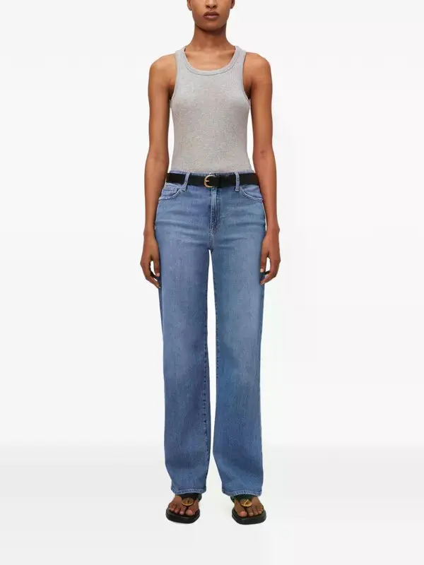 Simkhai Ribbed-knit Scoop-neck Tank Top