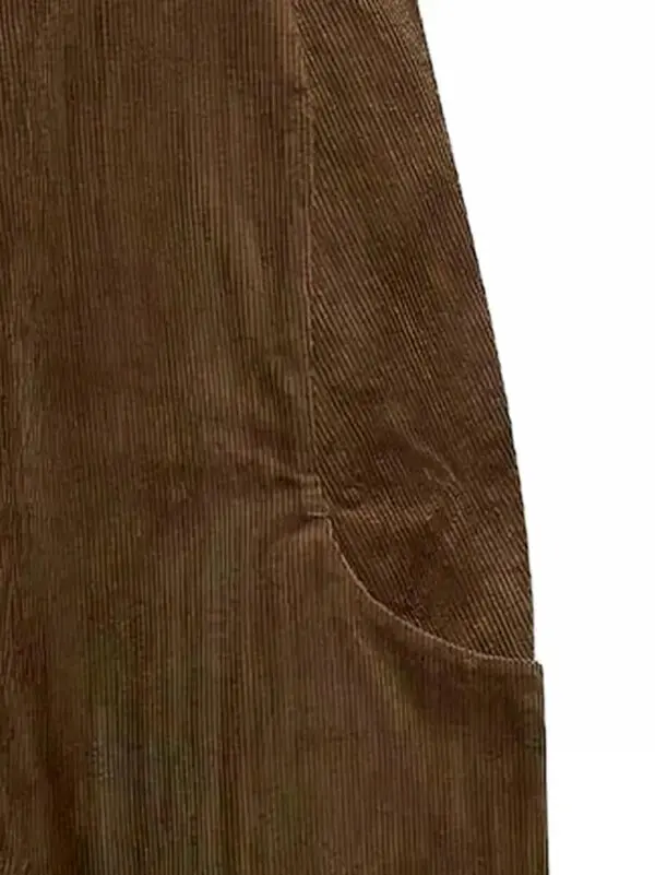SAGE NATION Malay Corduroy Trousers - Brown