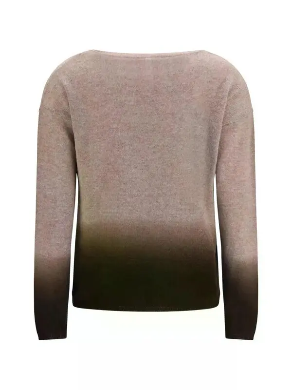 MIRROR IN THE SKY Gradient-dyed Cashmere Sweater