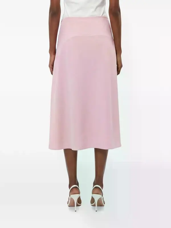 JIL SANDER Wool Sablé Skirt
