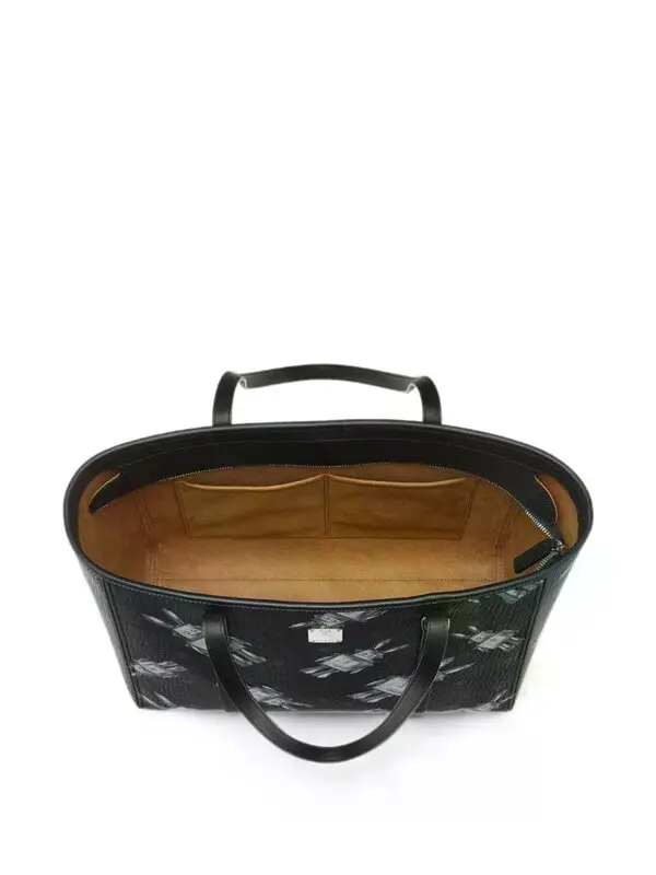 Mcm Visetos Print Rabbit Motif Tote Bag