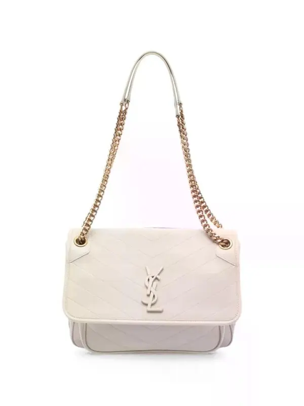 Saint Laurent 2000s Niki Chain-strap Shoulder Bag - Neutrals