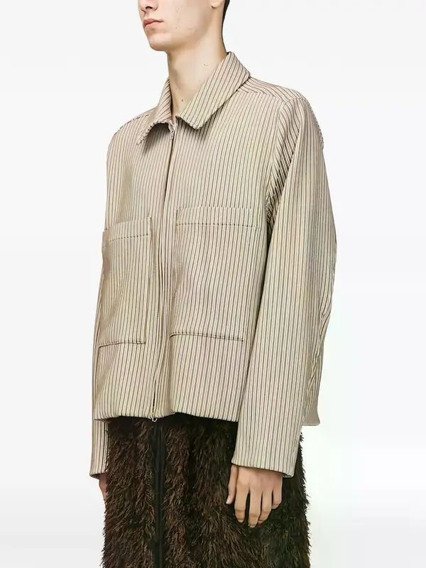 SONG FOR THE MUTE Patch-pocket Cropped Jacket