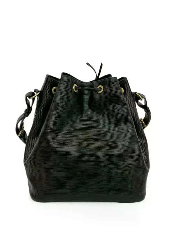 LOUIS VUITTON 1994 Epi Petit Noe Bucket Bag - Black