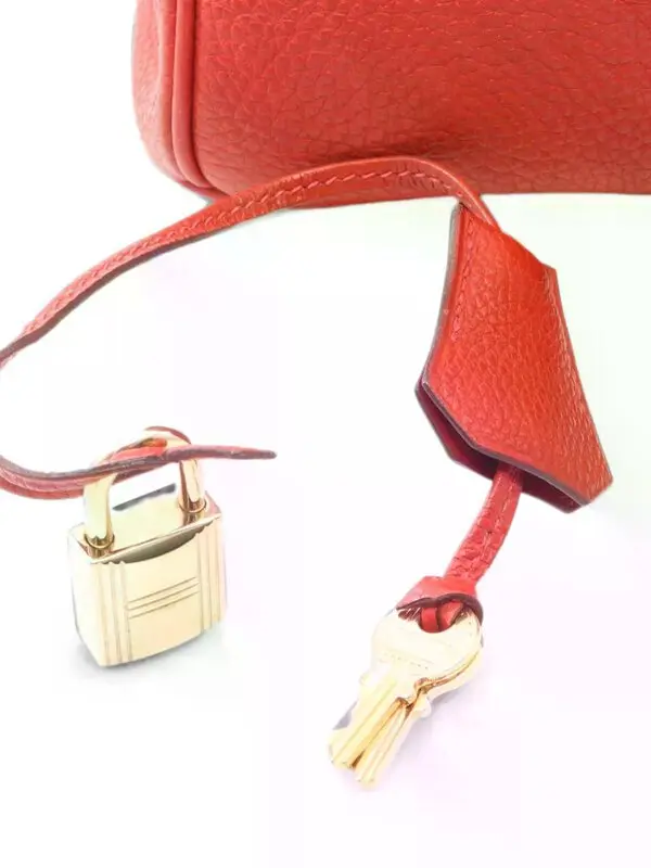 Hermès 2004 Togo Birkin 30 Handbag - Red