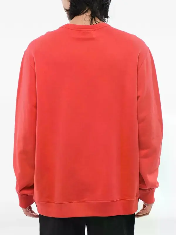 Woolrich Logo-embroidered Brushed-cotton Sweatshirt