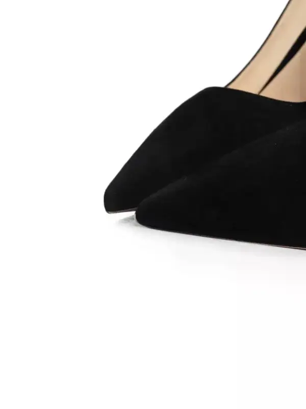 Prada Pointed-toe Suede Pumps