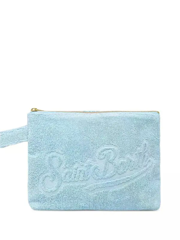 MC2 SAINT BARTH Terry Jacquard Logo Pochette - Blue