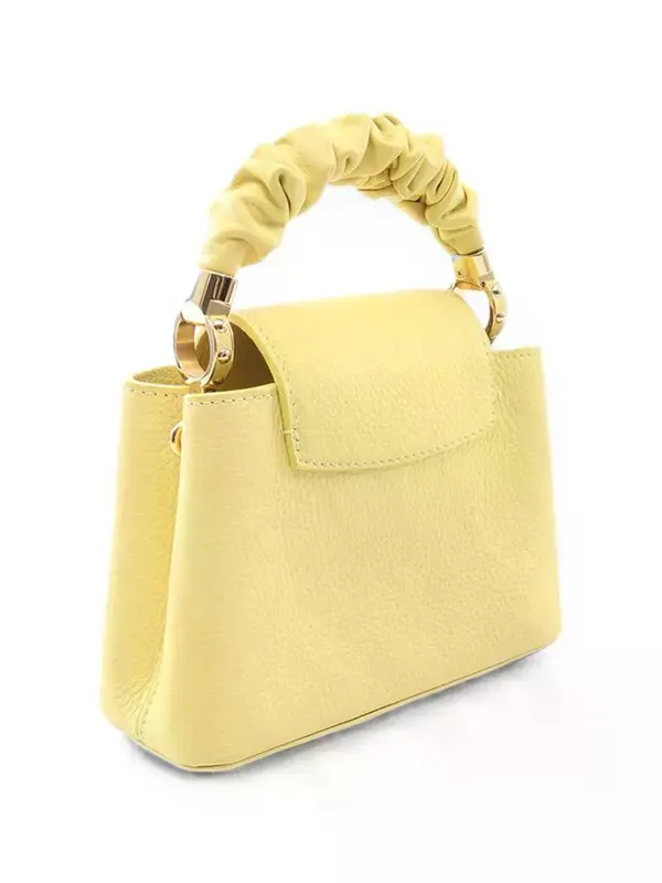 LOUIS VUITTON 2021-2026 Taurillon Scrunchie Capucines Bb Satchel