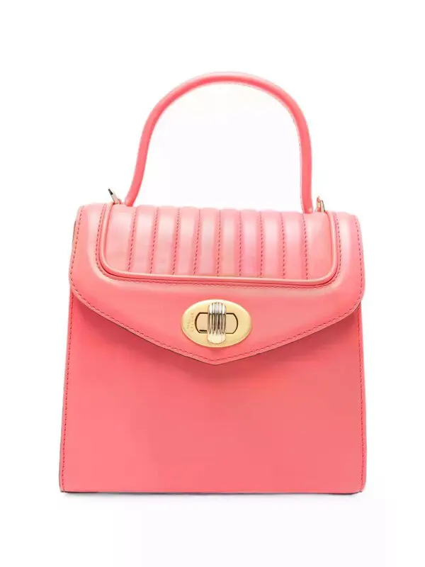 DELAGE Quilted Leather Tote Bag