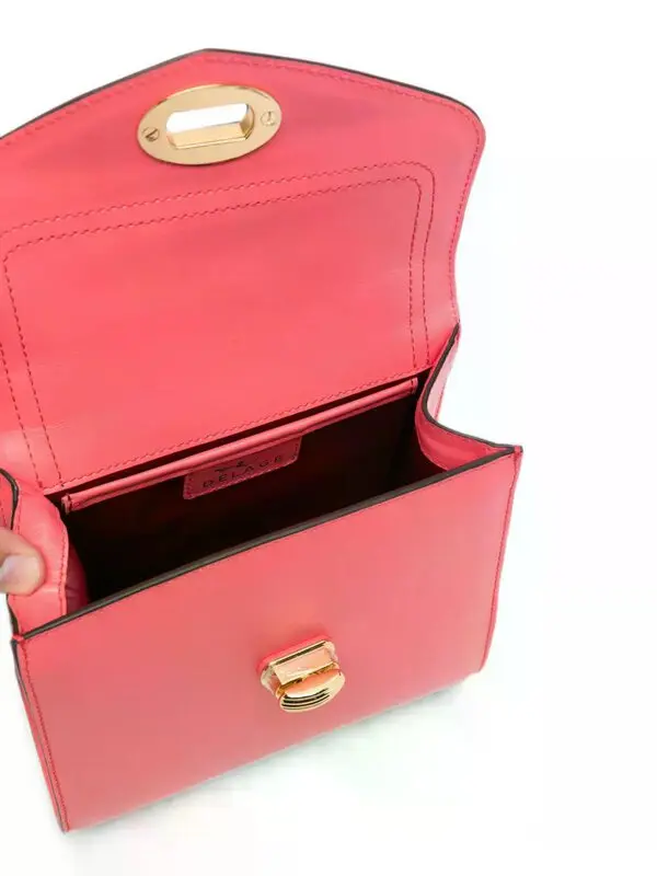 DELAGE Quilted Leather Tote Bag