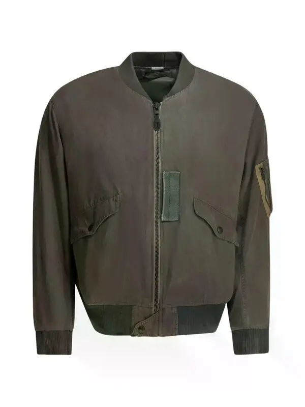 A.PRESSE L-2b Zip-up Bomber Jacket