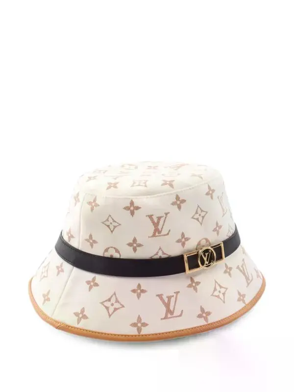 LOUIS VUITTON 2023 Dauphine Bucket Hat - White