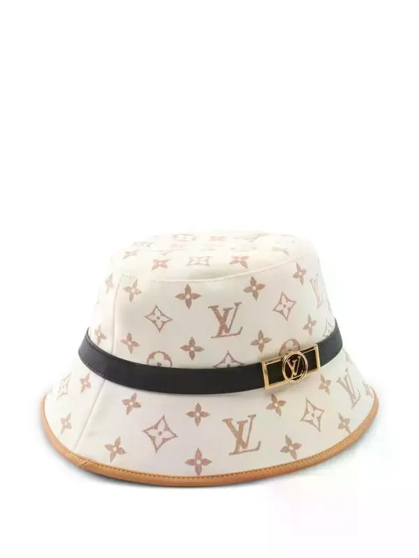 LOUIS VUITTON Dauphine Bucket Hat - White