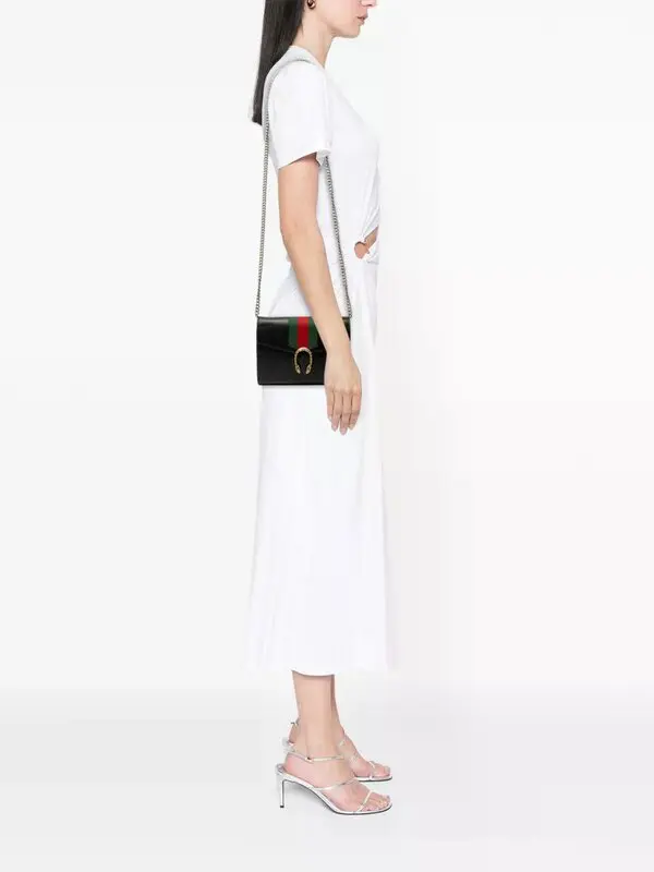 Gucci Dionysus Web Wallet On Chain Crossbody Bag
