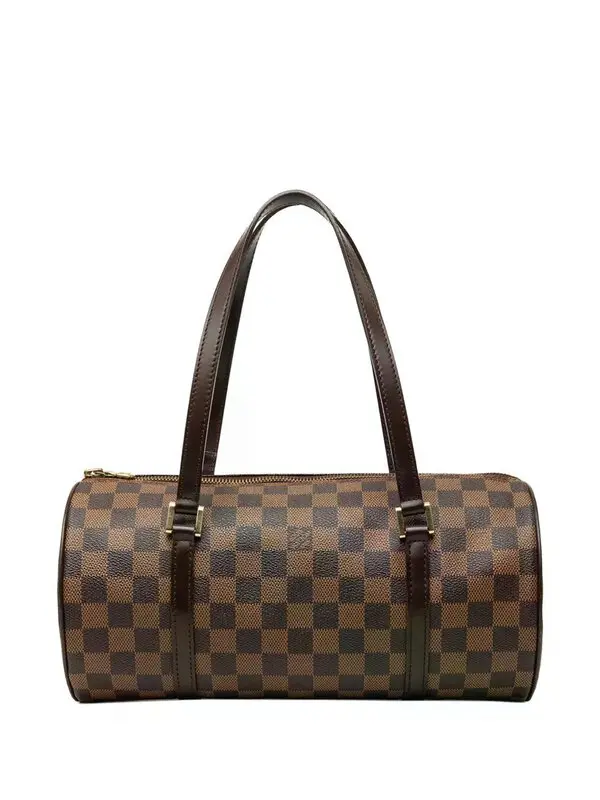 LOUIS VUITTON 2004 Damier Ebene Papillon 30 Handbag